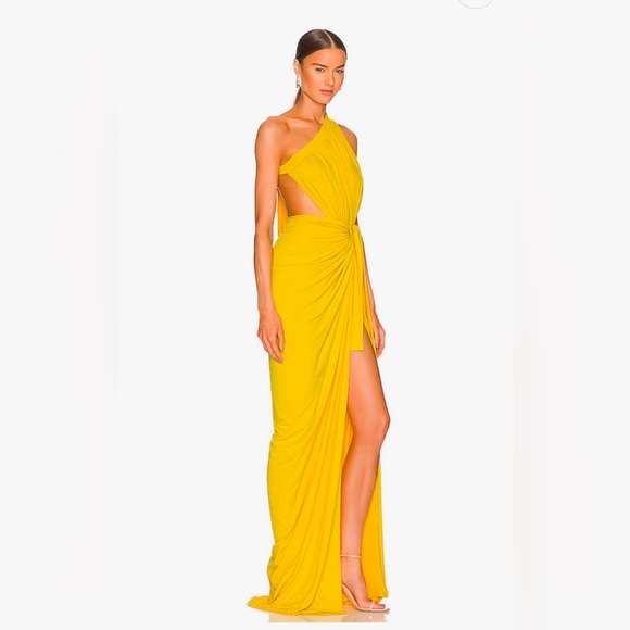 J.Angelique | Dresses | Jangelique Disa Gown In Yellow | Poshmark